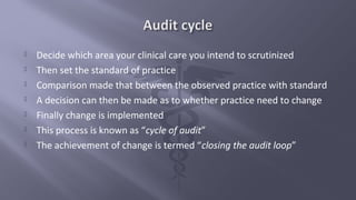 Surgical audit and decision making | PPT