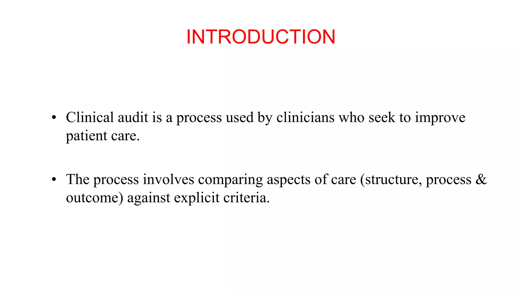 Surgical Audit & Research | PPTX