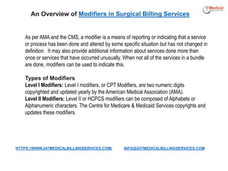 Surgical Billing Services The Role Of Modifiers.pptx