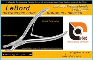 Surgical bone rongeurs | PPT
