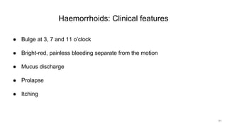 SURGICAL CAUSES OF ANEMIA HAEMORRHOIDS.pptx