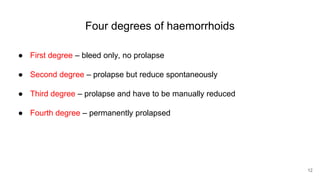 SURGICAL CAUSES OF ANEMIA HAEMORRHOIDS.pptx