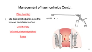SURGICAL CAUSES OF ANEMIA HAEMORRHOIDS.pptx