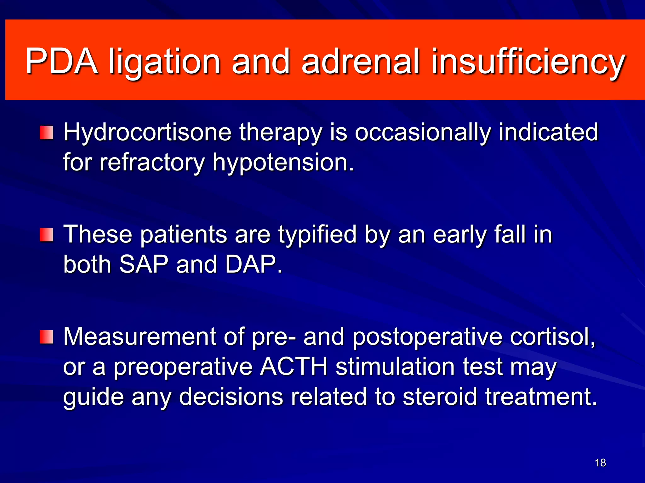 Surgical closure Neonatal PDA | PPTX | Heart and Cardiovascular Diseases | Diseases and Conditions