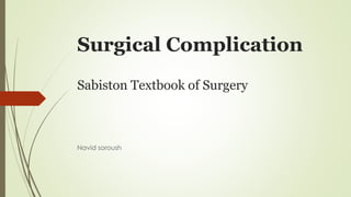 Surgical complication 2 | PPTX