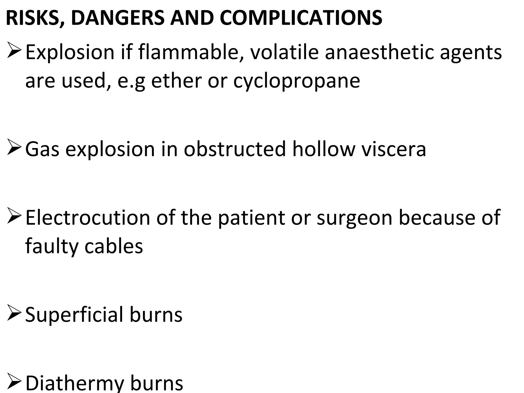 Surgical Diathermy the For Way in Modern Open Surgery | PPT