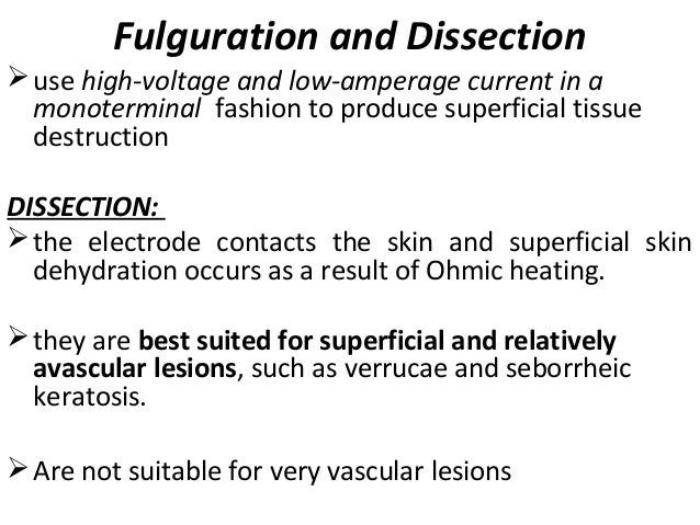 Surgical Diathermy the For Way in Modern Open Surgery