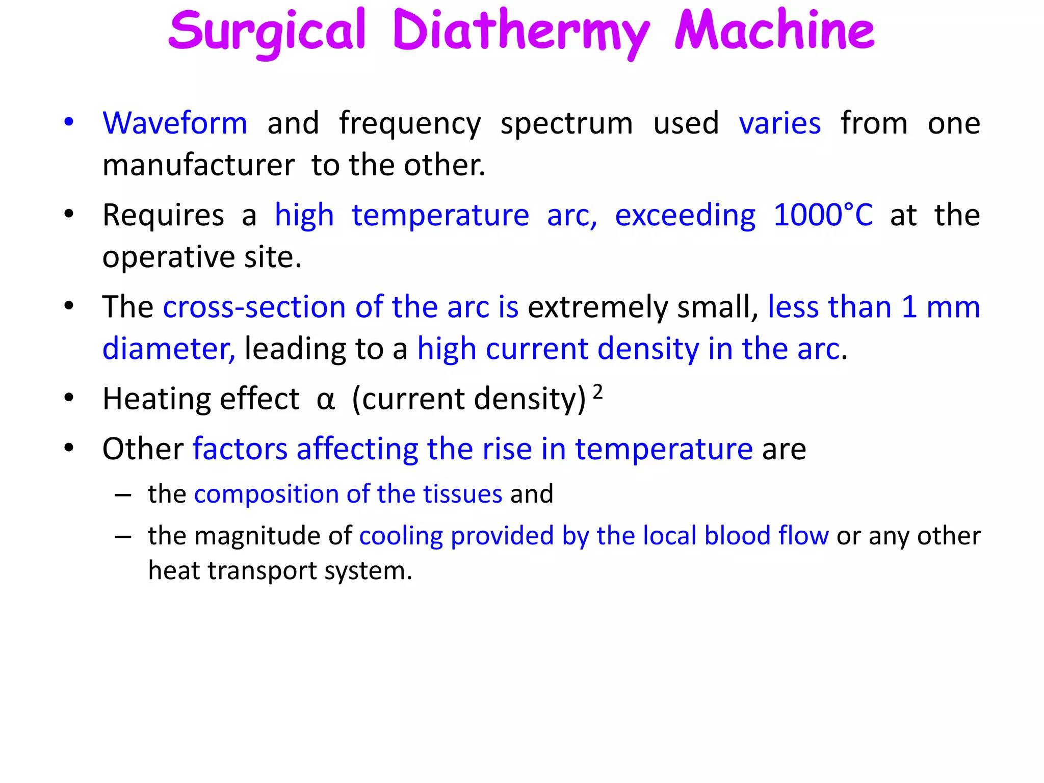 Surgical diathermy | PPTX