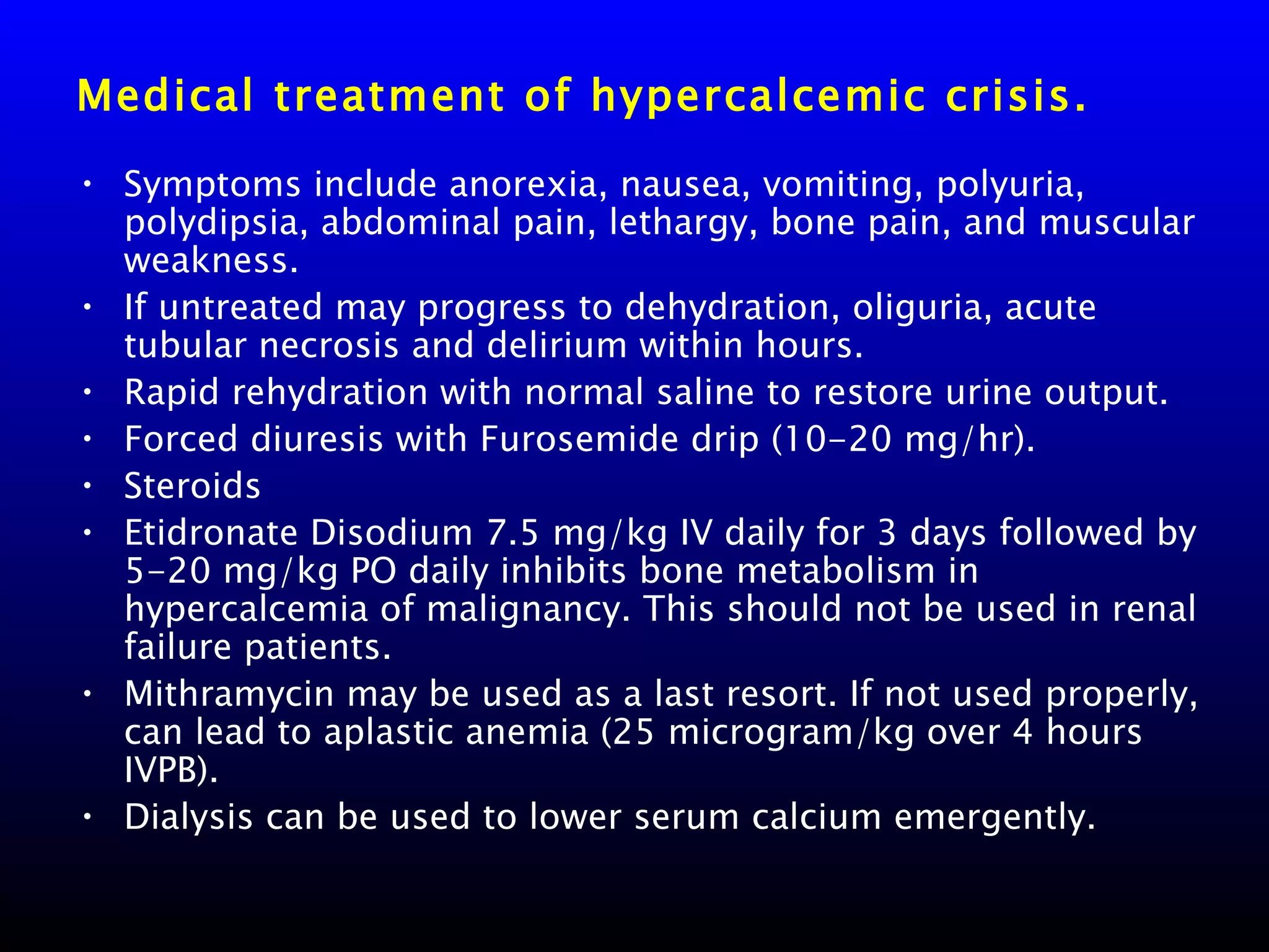 Surgical diseases of the parathyroid gland | PPT