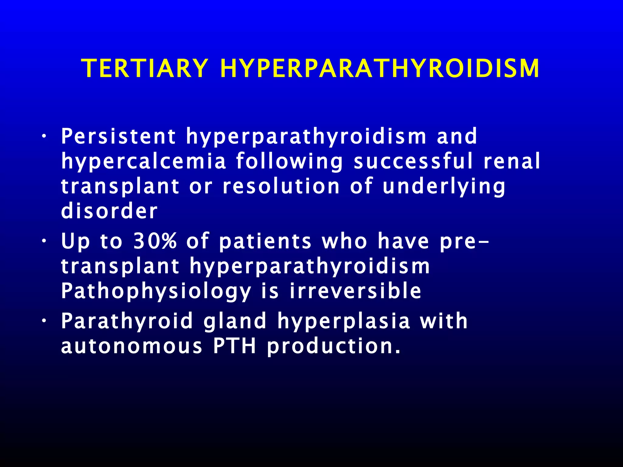 Surgical diseases of the parathyroid gland | PPT