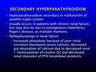 Surgical diseases of the parathyroid gland | PPT
