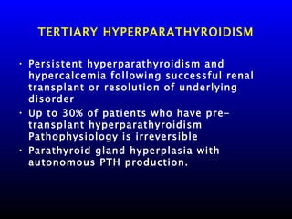 Surgical diseases of the parathyroid gland | PPT