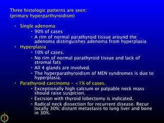 Surgical diseases of the parathyroid gland | PPT
