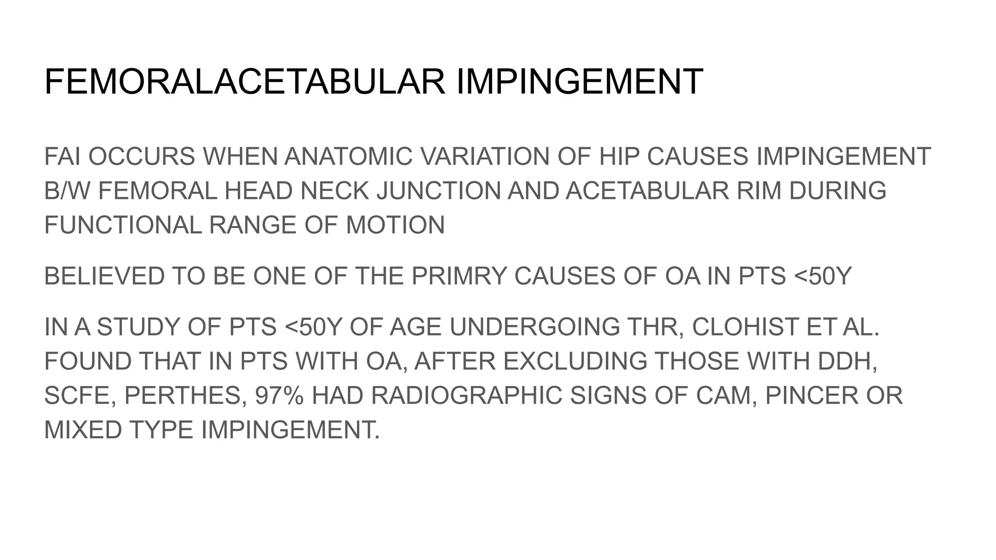 SURGICAL DISLOCATION OF HIP:GANZ APPROACH, KOCHER LANGENBACK,GIBSON ...