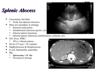 Surgical disorder of spleen --basheer oudah | PPT