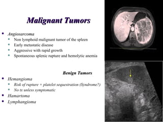 Surgical disorder of spleen --basheer oudah | PPT