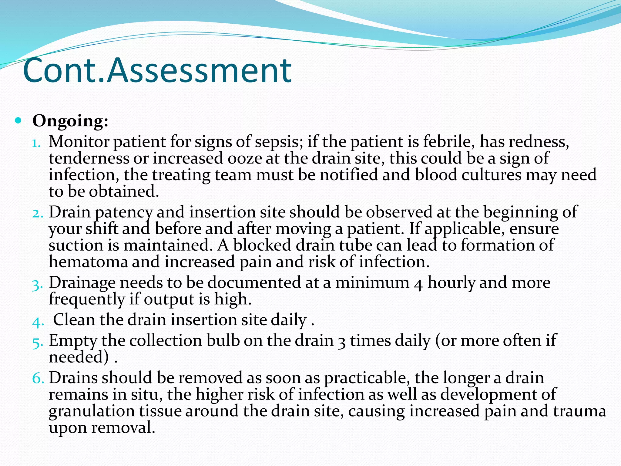 Surgical drains | PPTX