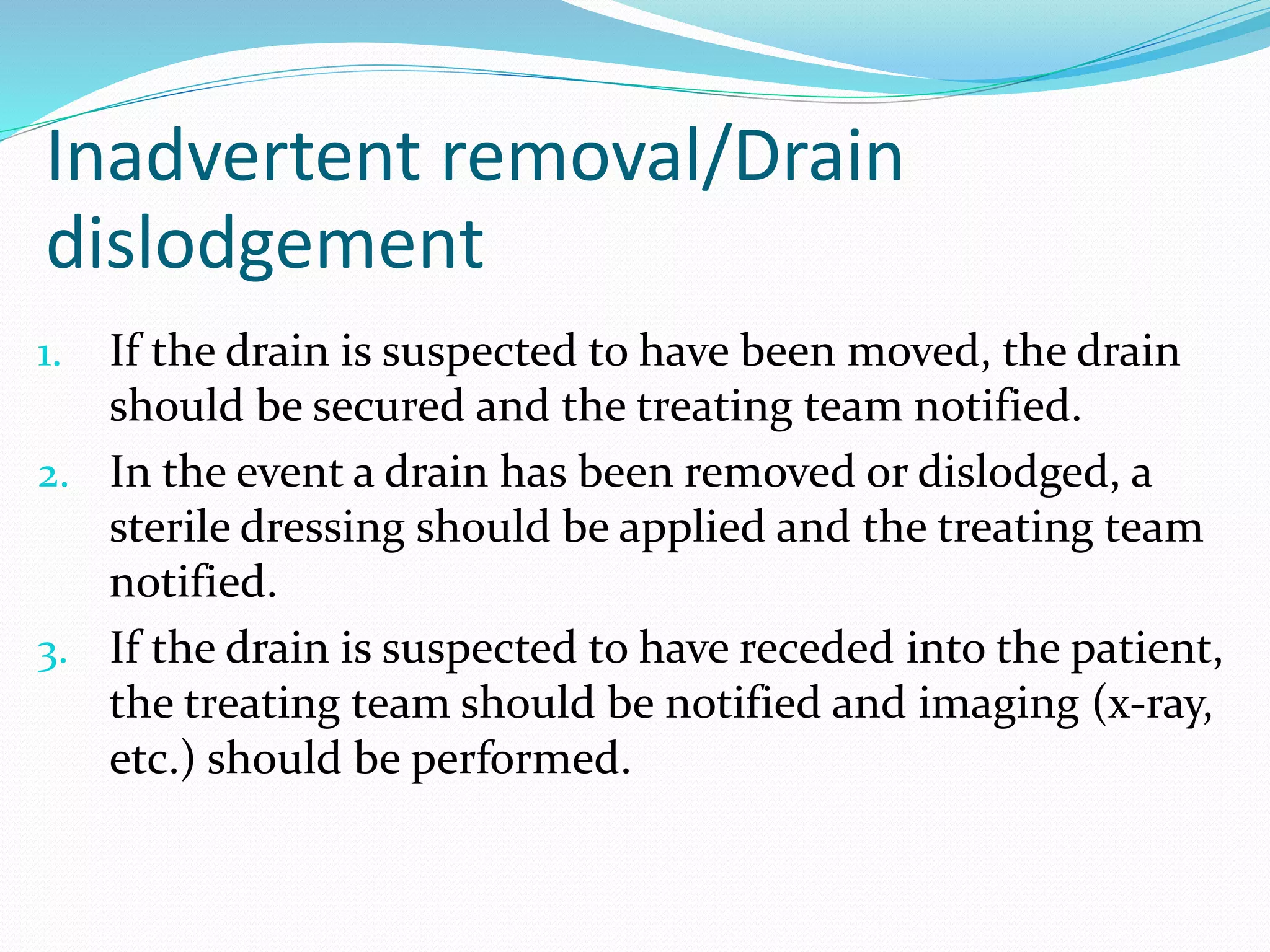 Surgical drains | PPTX