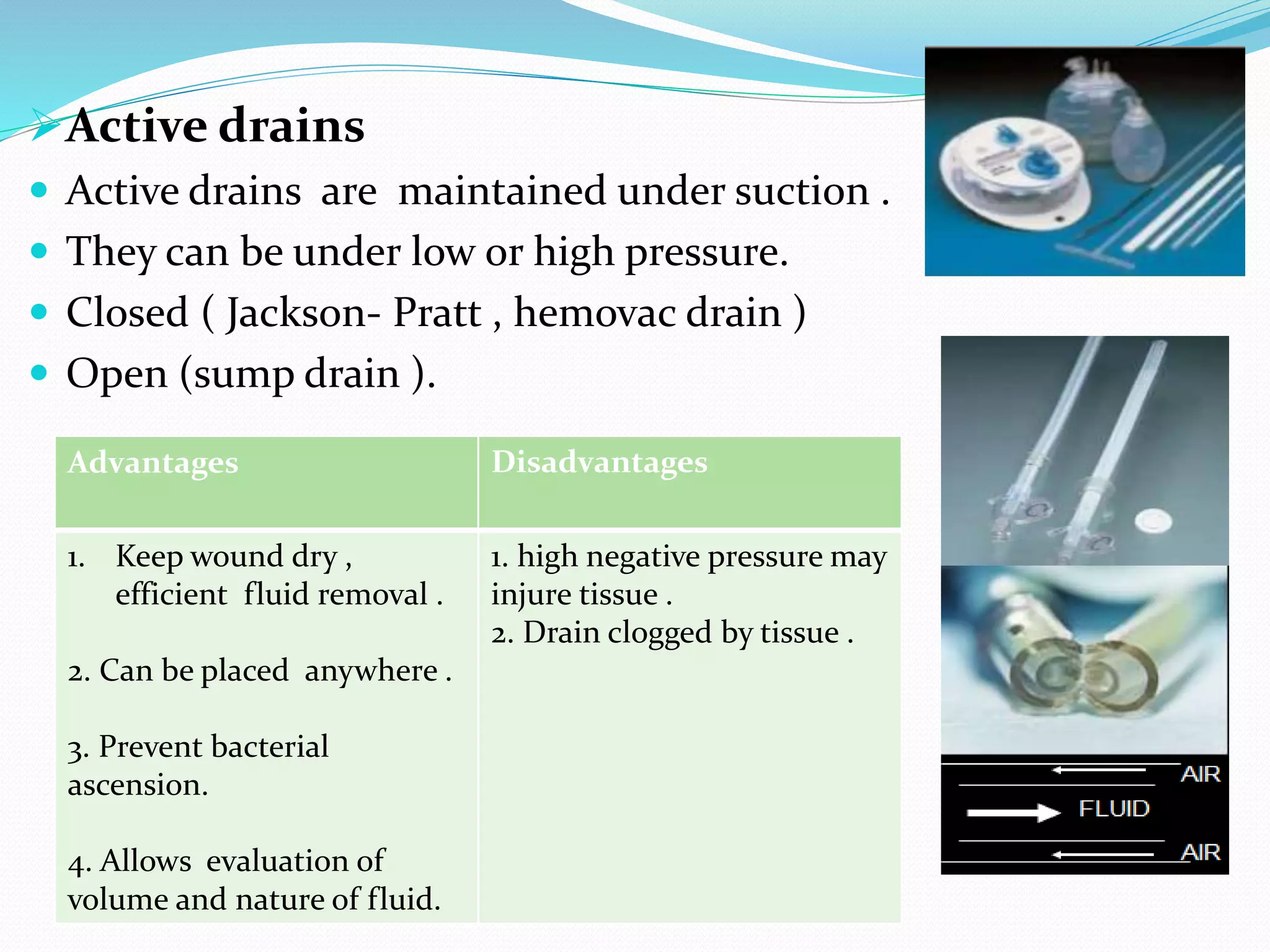 Surgical drains | PPTX