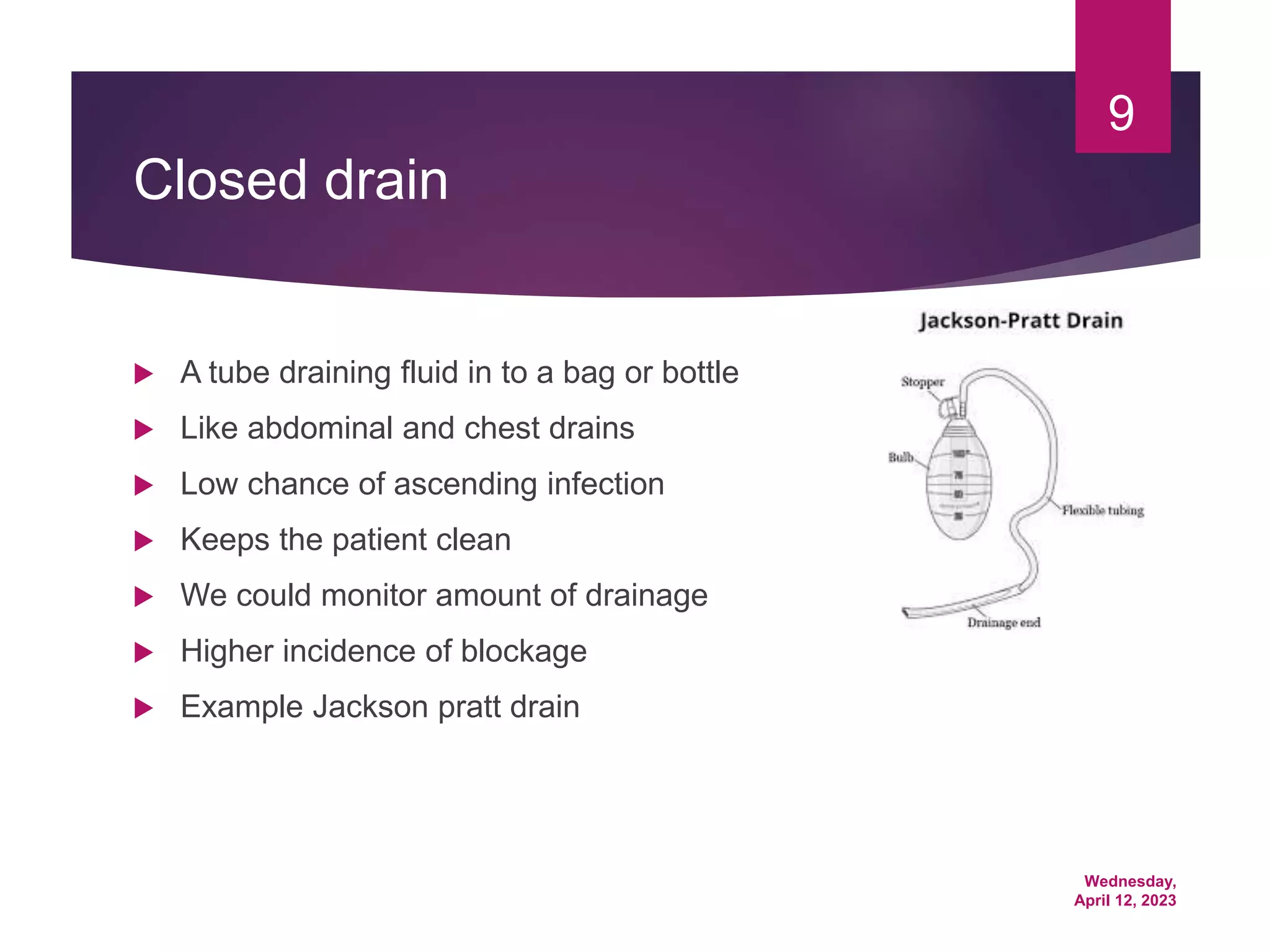 surgical drains.ppt