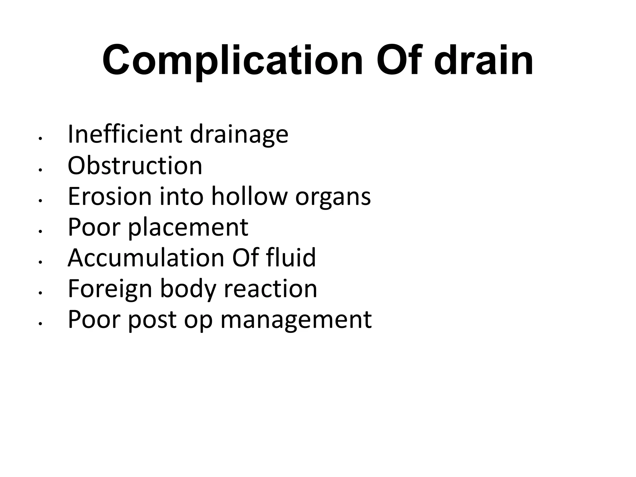 Most Common Drains used in general surgery | PPT