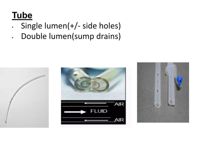 Most Common Drains used in general surgery | PPT | Death, Injury, or ...