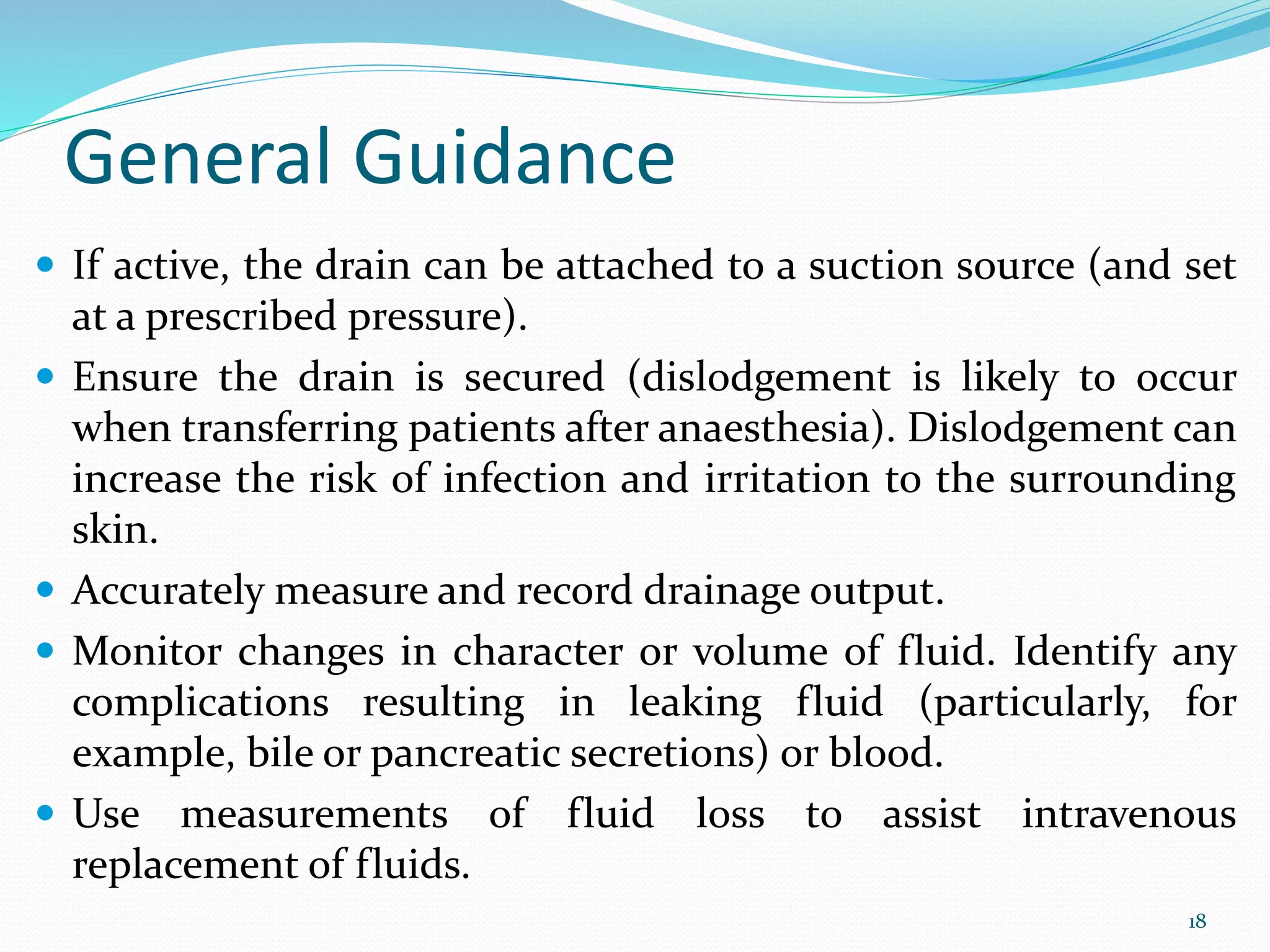 Surgical drains & its recent advancements (by dr. hakeem ullah) | PPTX