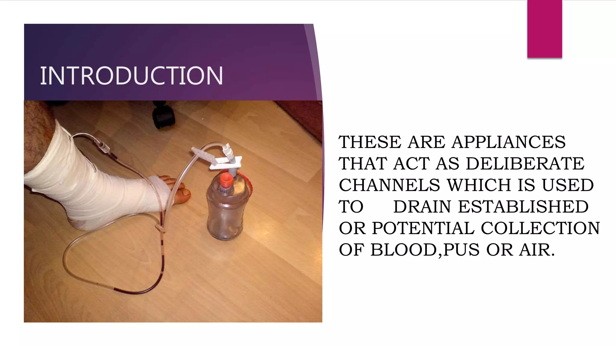 Surgical drains | PPTX