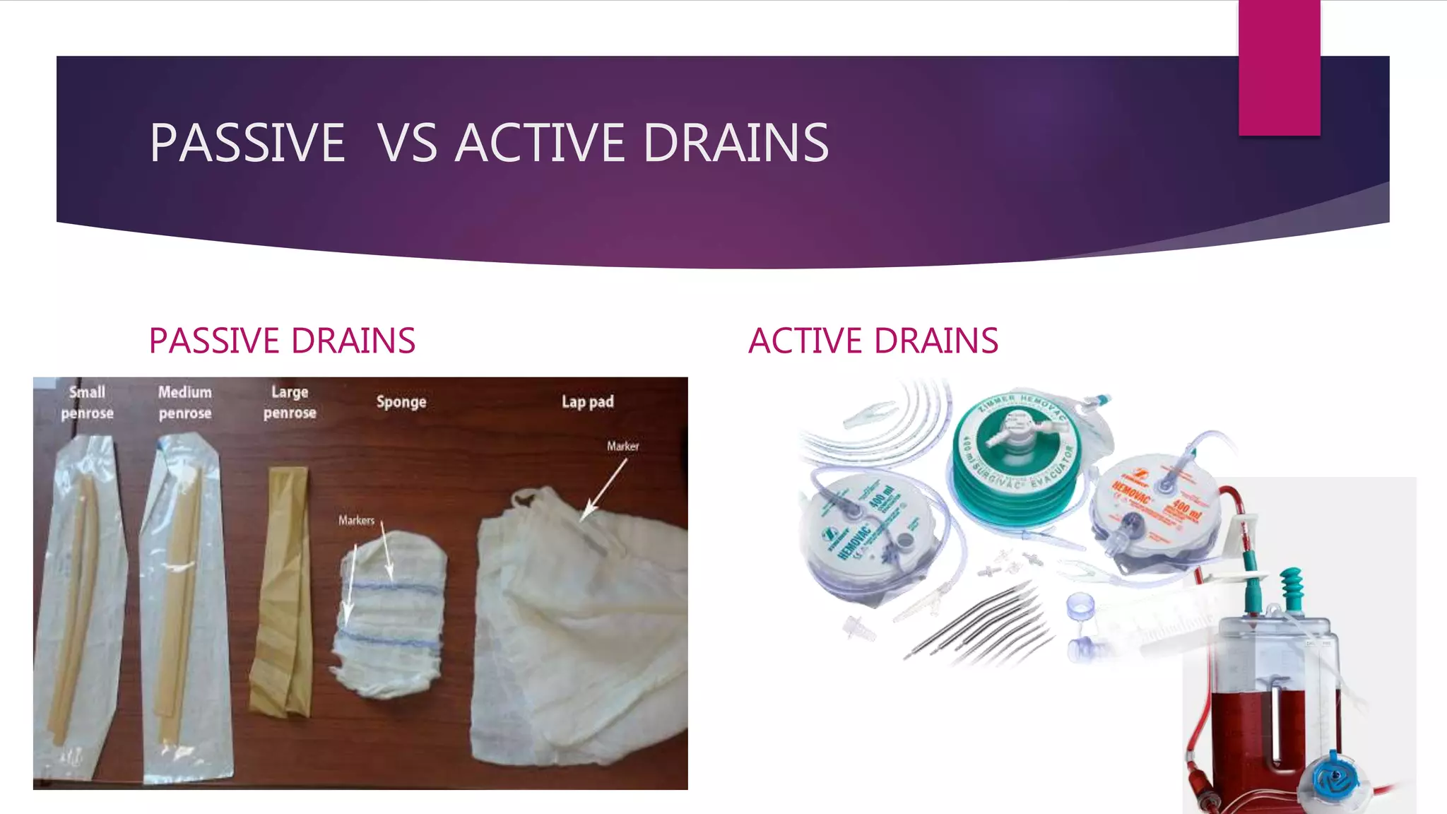 Surgical drains | PPTX | First Aid | Injuries