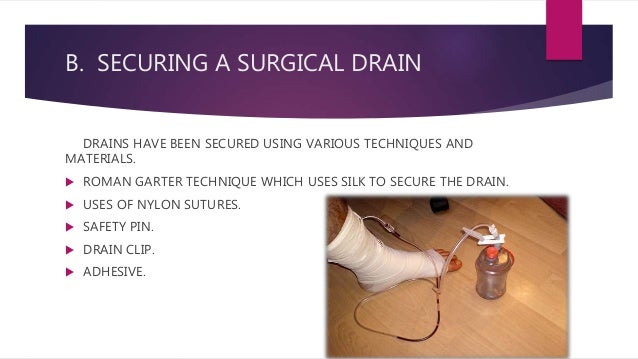 Surgical drains