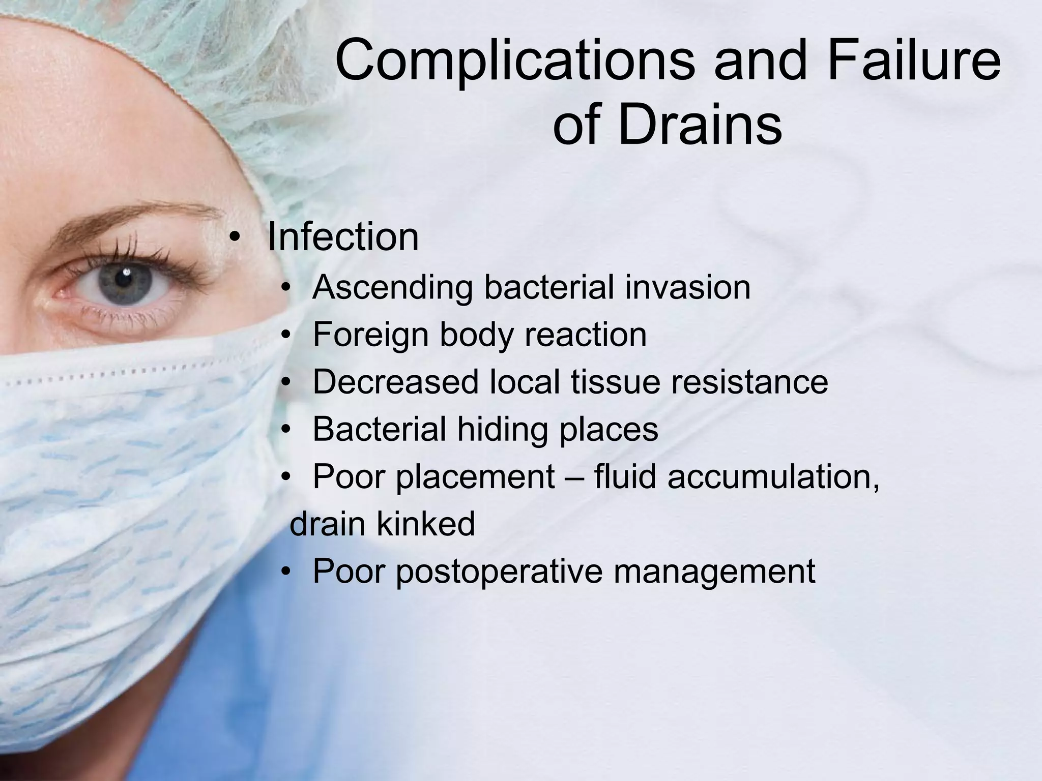 Surgical drains, tube, catheters and central lines | PPT