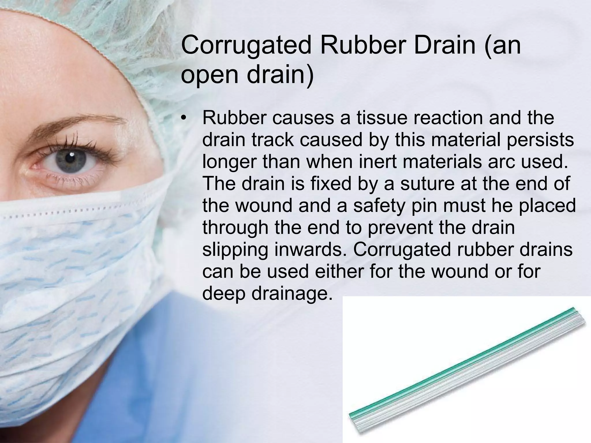 Surgical drains, tube, catheters and central lines | PPT