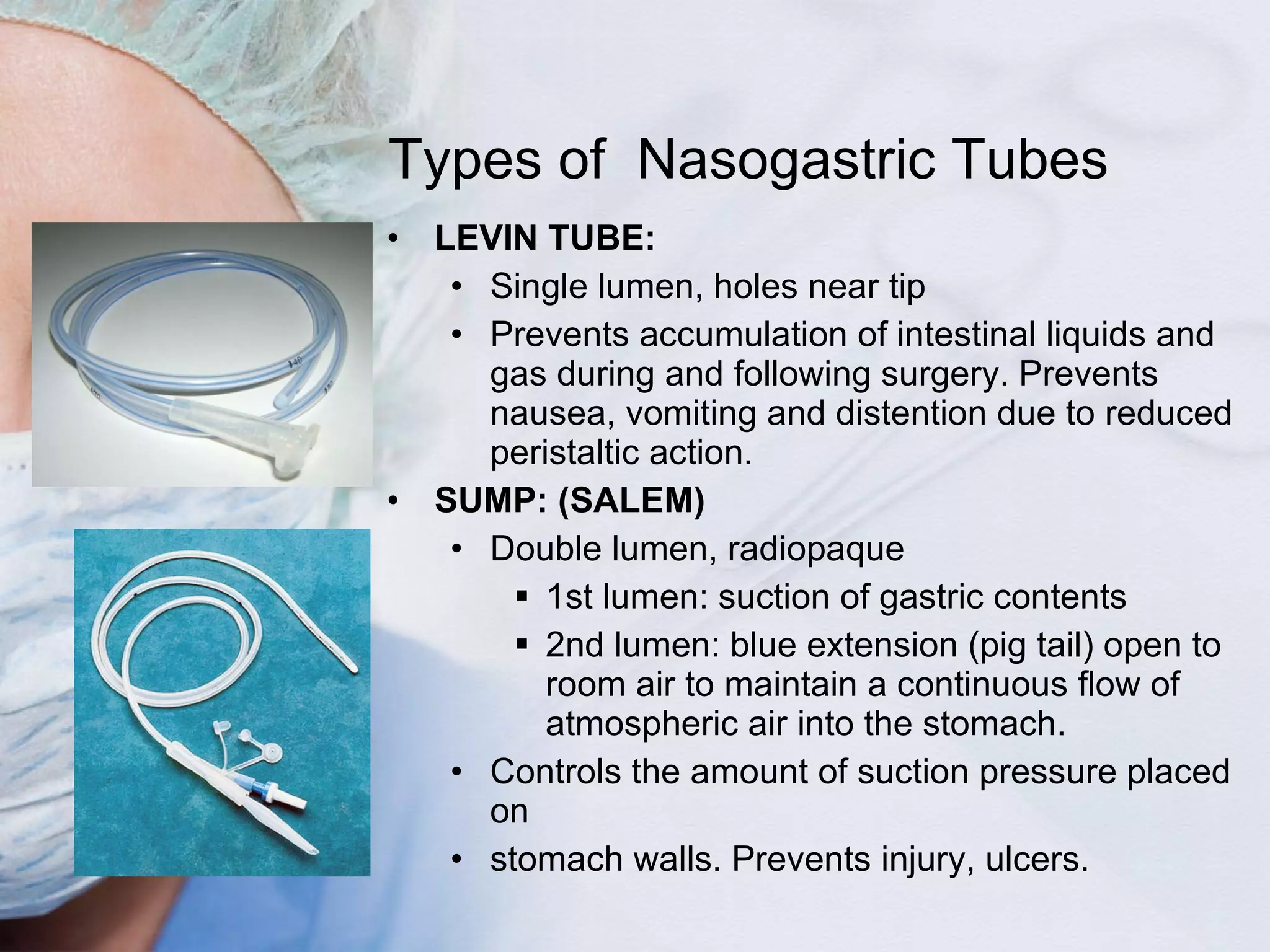 Surgical drains, tube, catheters and central lines | PPT