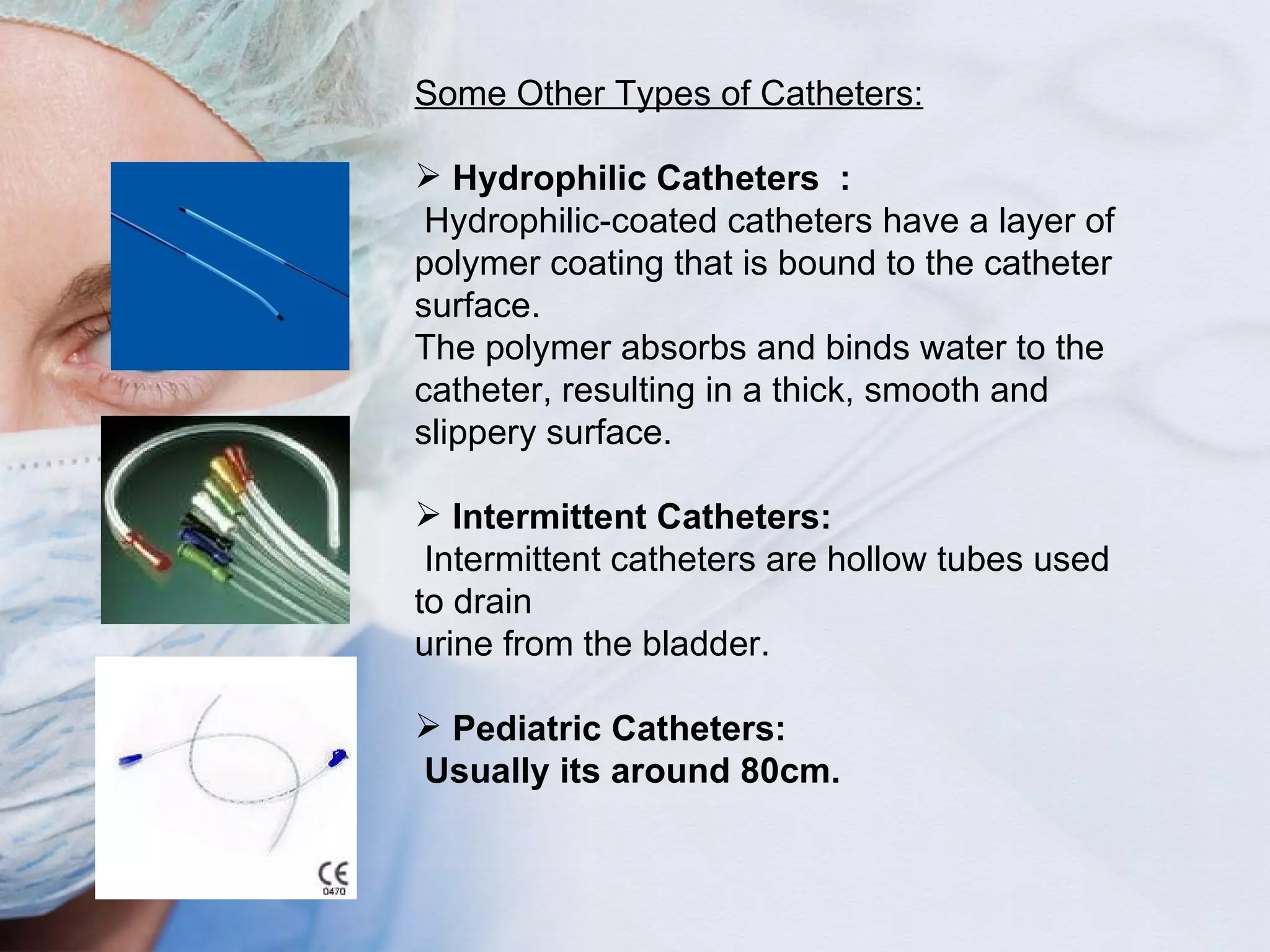 Surgical drains, tube, catheters and central lines | PPT