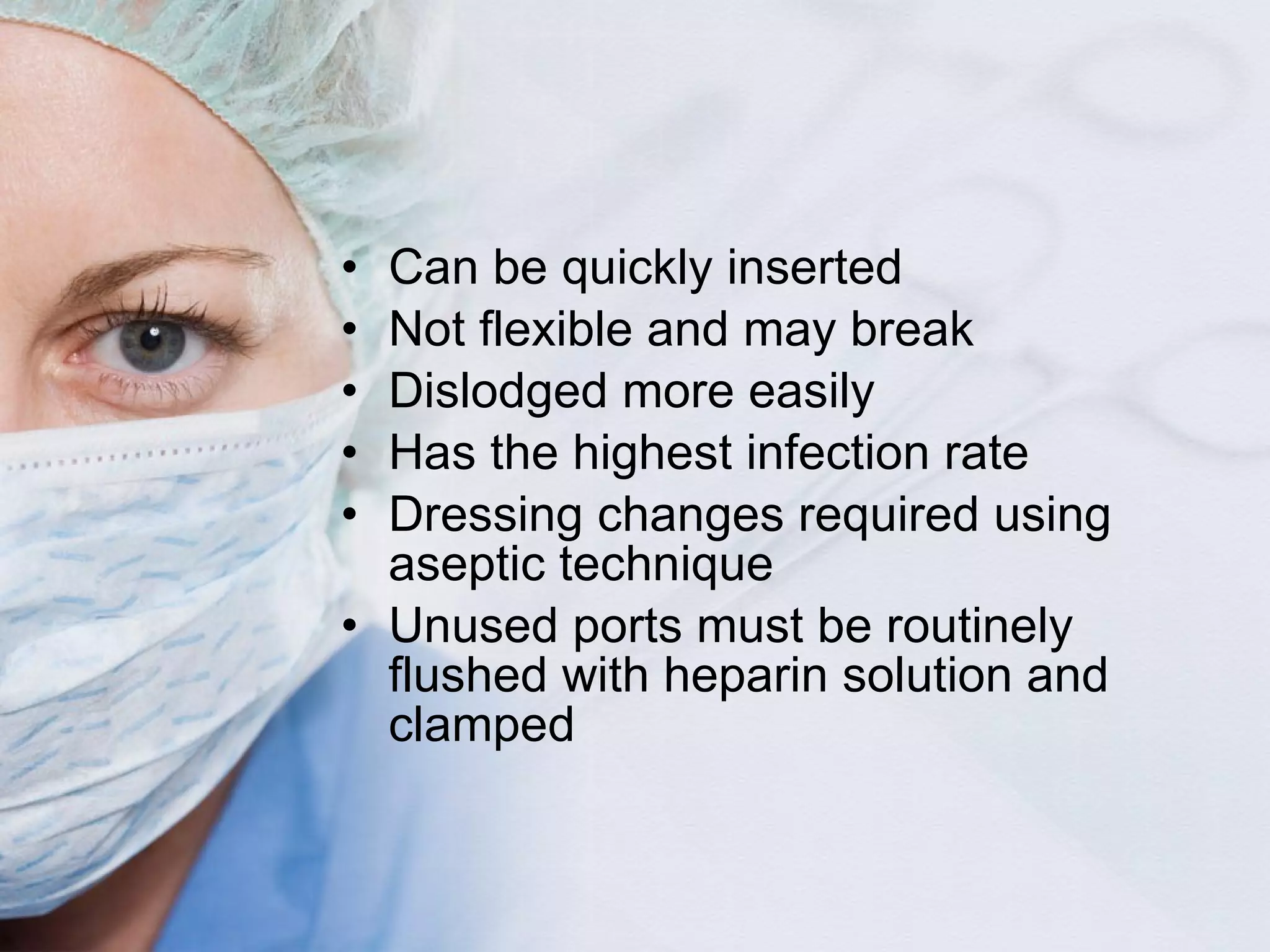 Surgical drains, tube, catheters and central lines | PPT