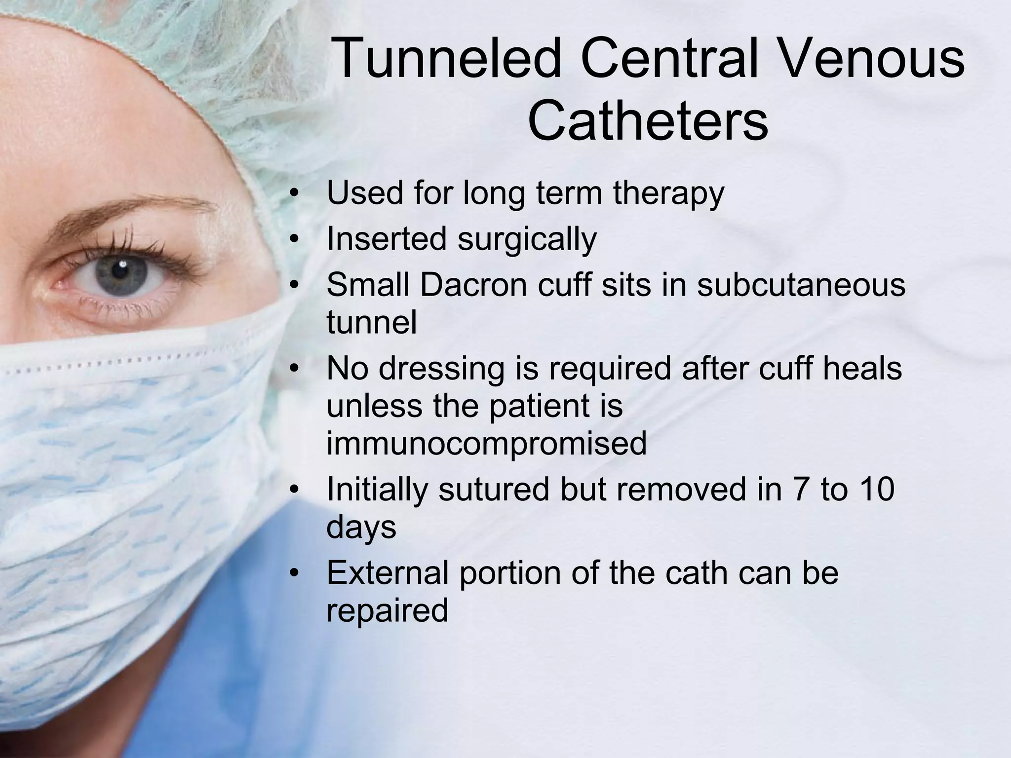 Surgical drains, tube, catheters and central lines | PPT