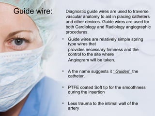 Surgical drains, tube, catheters and central lines | PPT