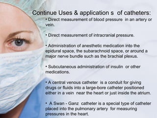 Surgical drains, tube, catheters and central lines | PPT