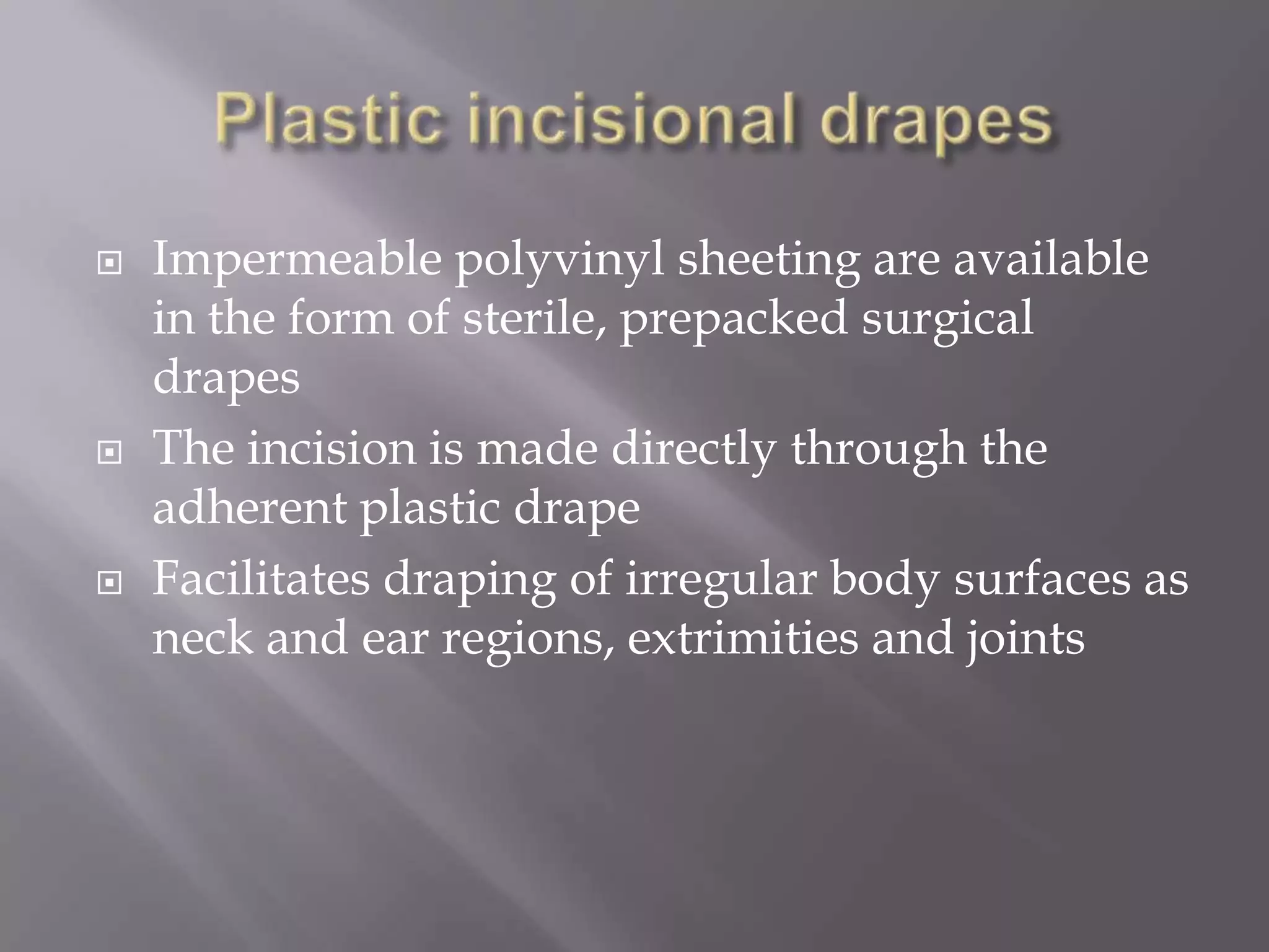 Surgical draping | PPTX