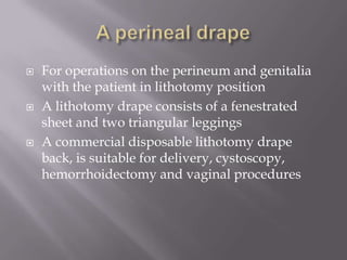 Surgical draping | PPTX