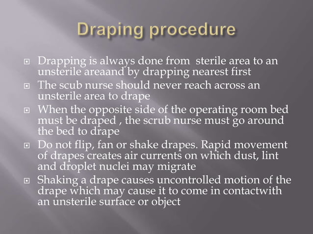 Surgical draping | PPTX | First Aid | Injuries
