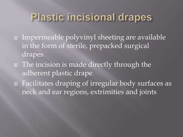 Surgical draping | PPTX | First Aid | Injuries