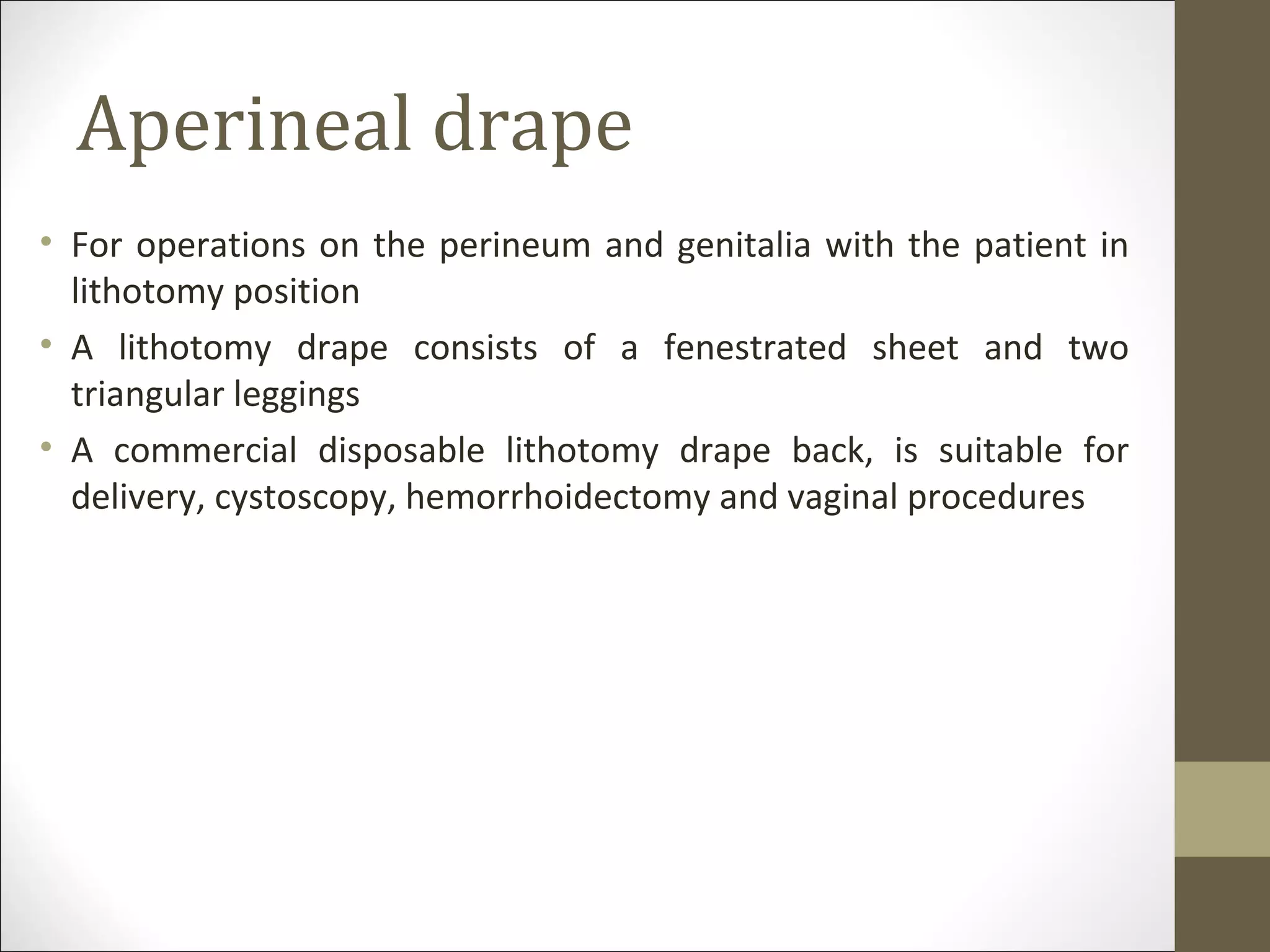 Surgical draping | PPT