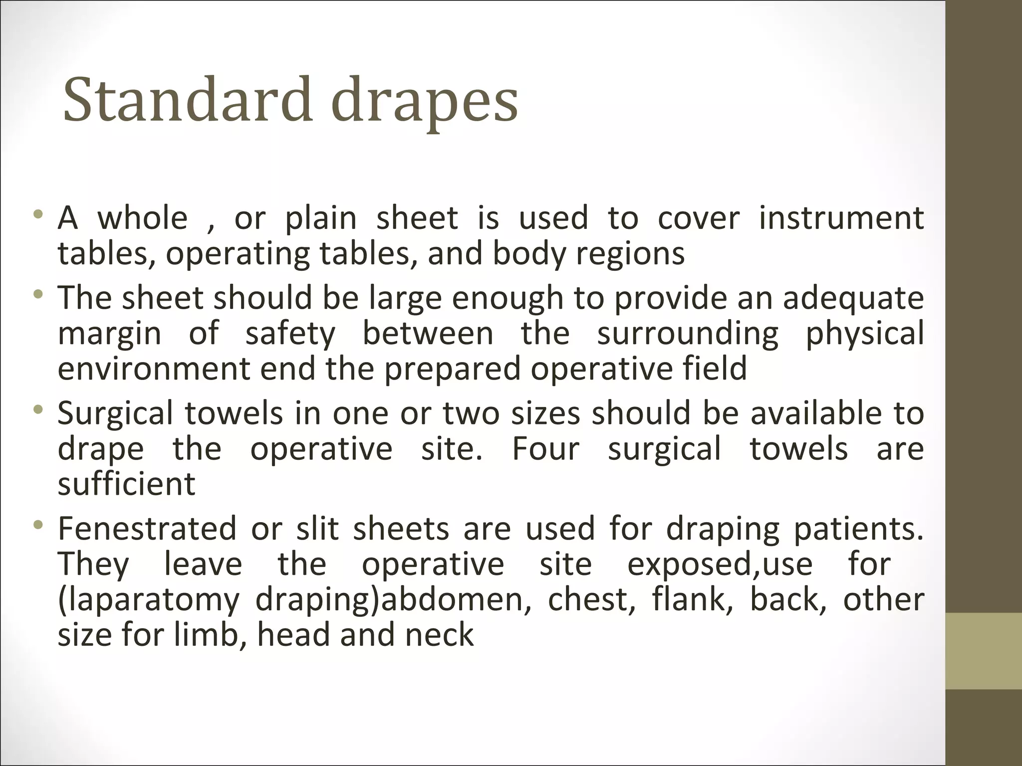 Surgical draping | PPT