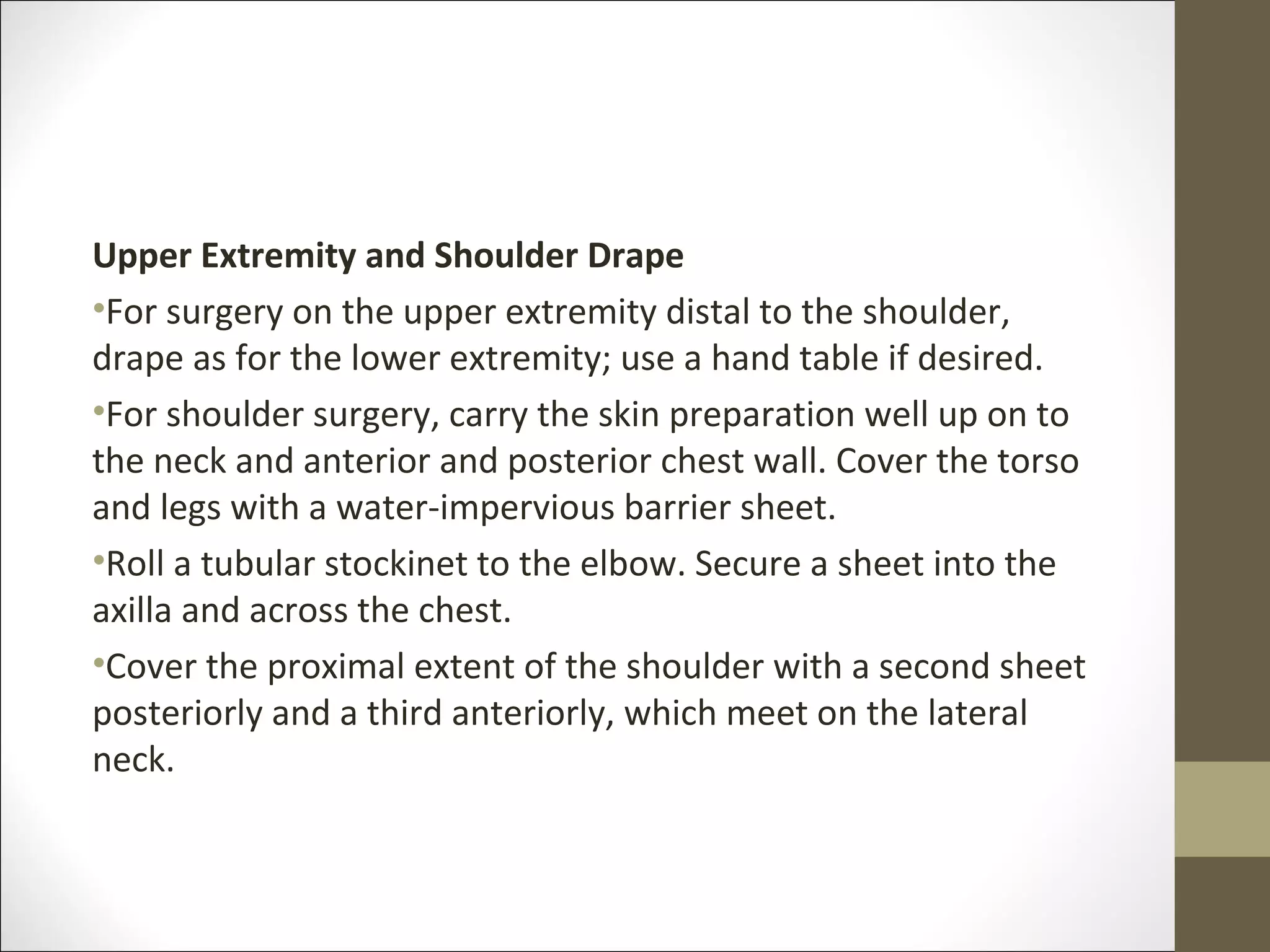 Surgical draping | PPT