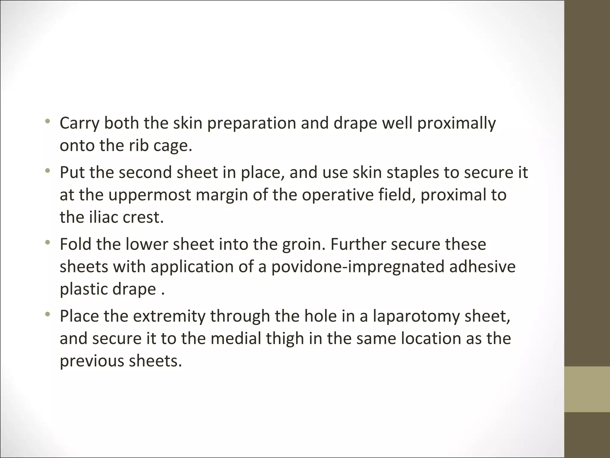 Surgical draping | PPT