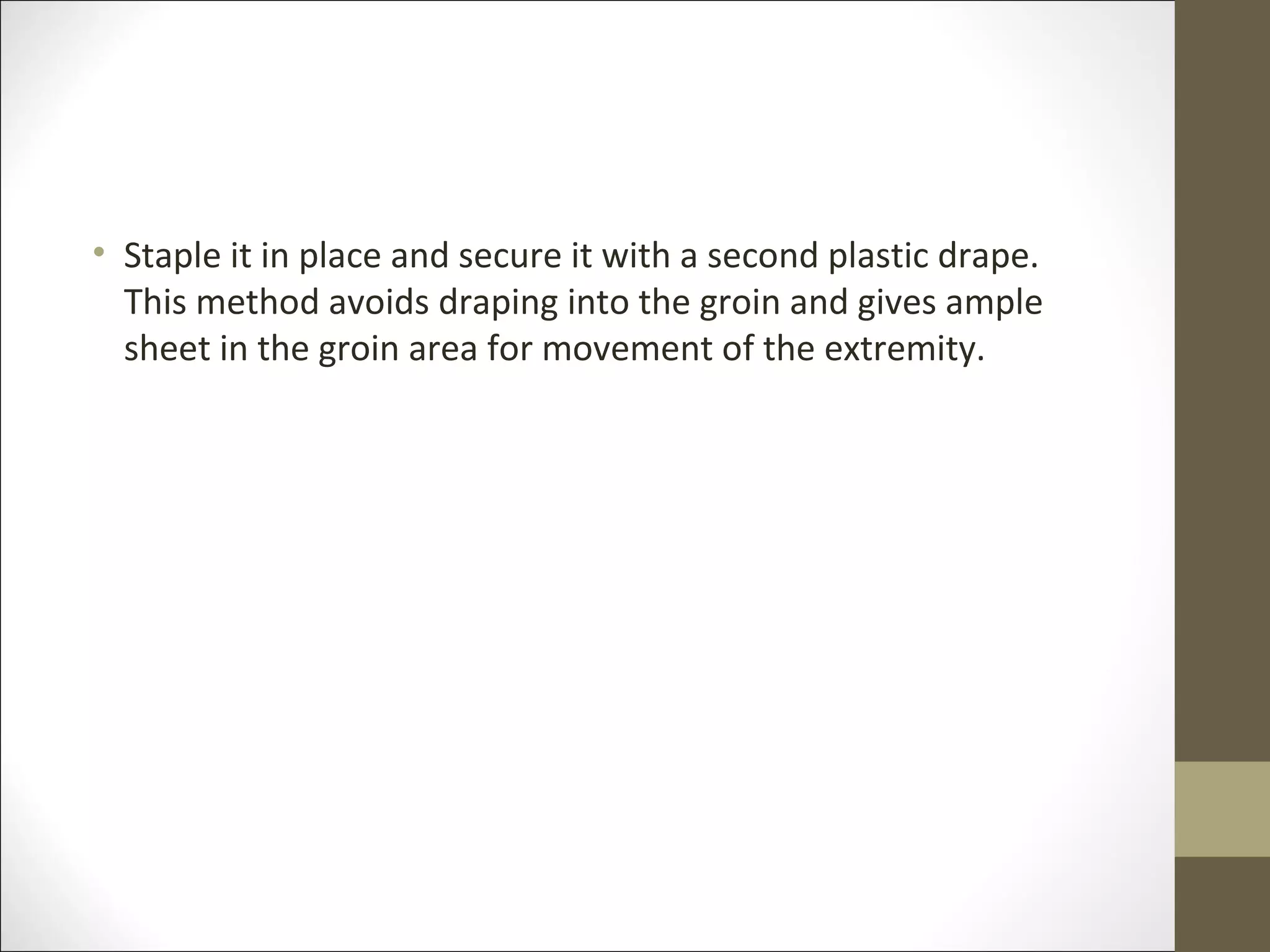 Surgical draping | PPT