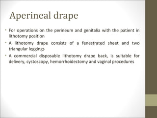 Surgical draping | PPT