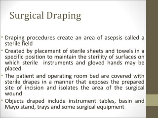 Surgical draping | PPT