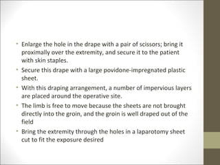 Surgical draping | PPT